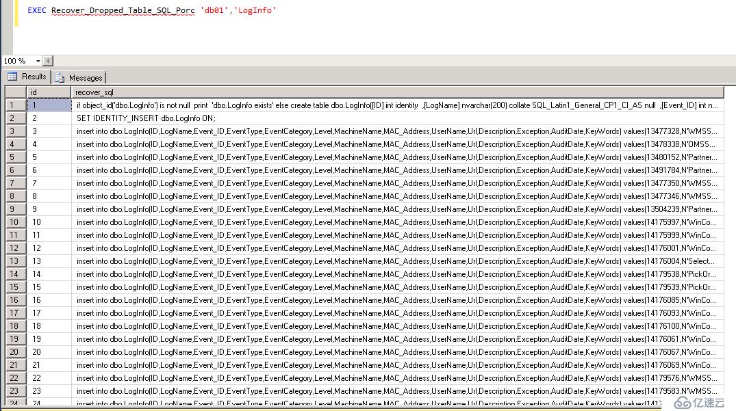 SQLServer Restore 