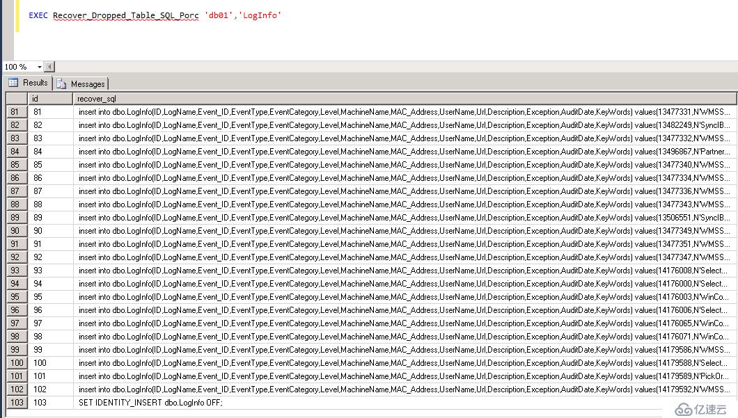 SQLServer Restore 
