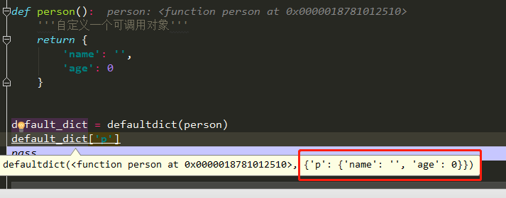  Python dict defaultdict 