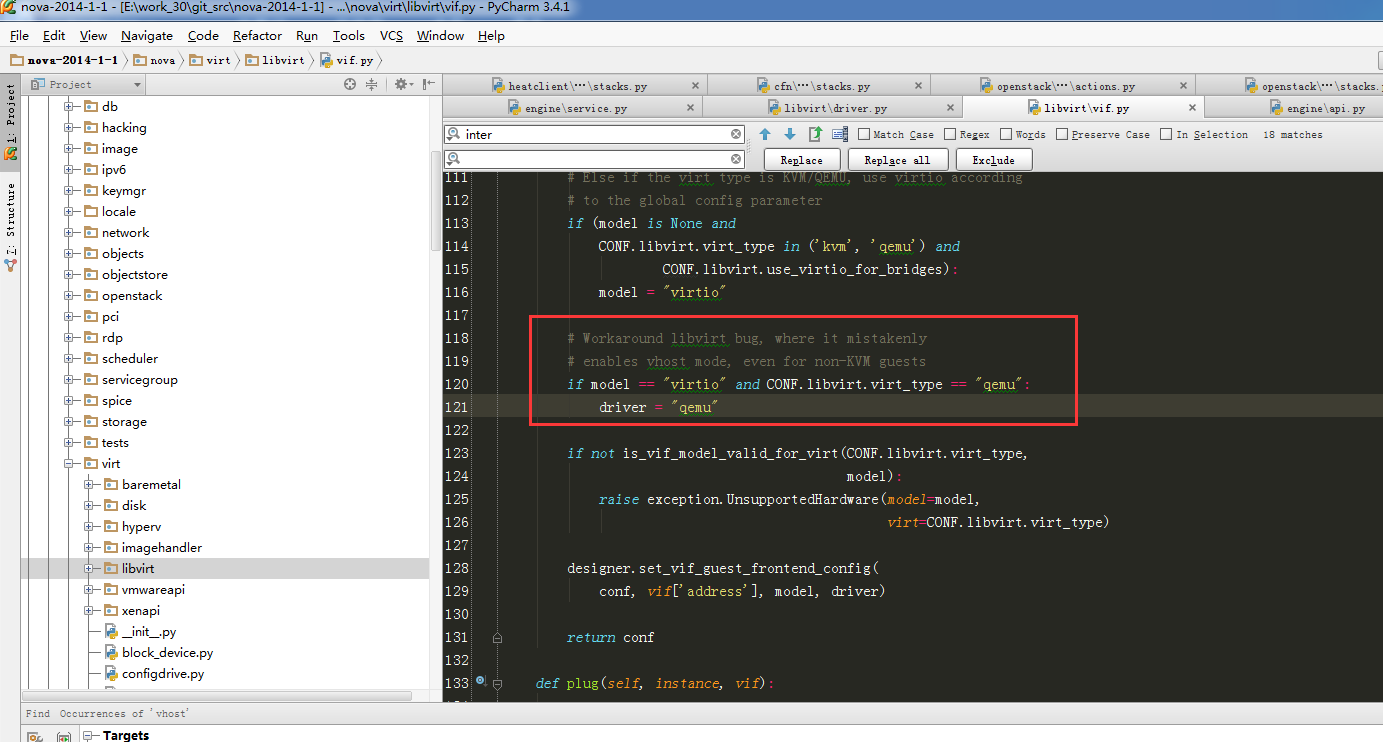 Nova libvirt xml xml nova vhost 