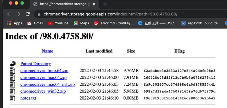  selenium chromedriver xpath 